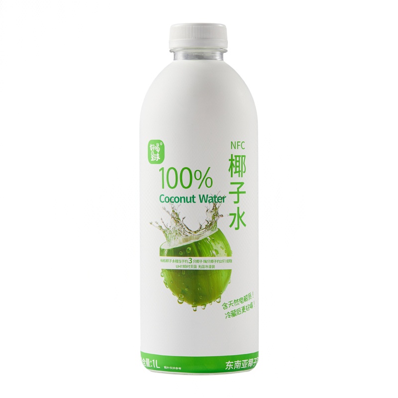 好喝星球Viitas 100%NFC椰子水1L/瓶