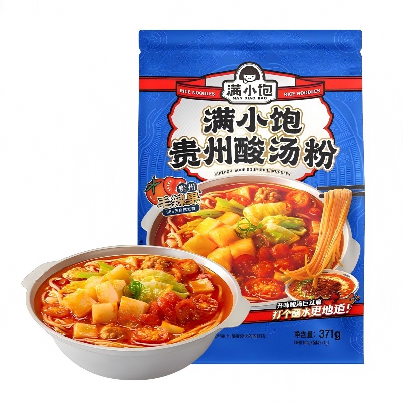 满小饱贵州酸汤粉 371g/袋-Taobao