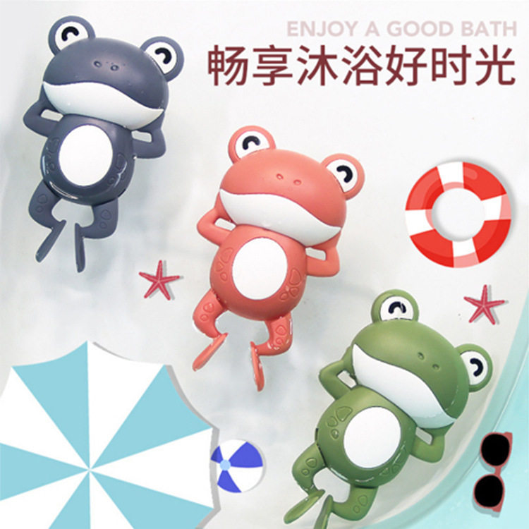 🔥 Baby bath time, no more crying! introducing the little frog bath toy ...