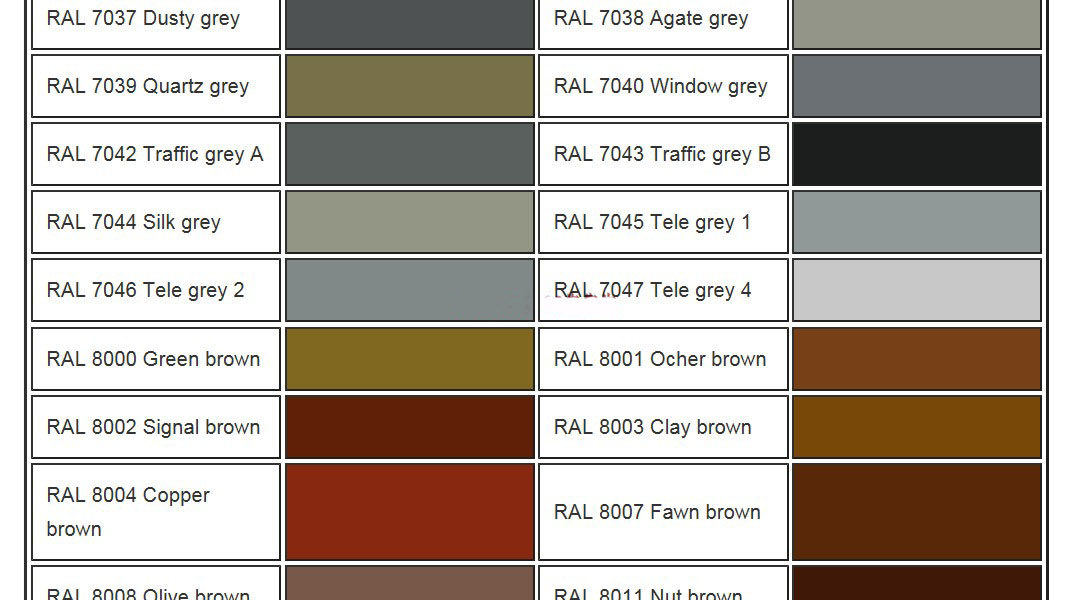 RAL劳尔国际标准油漆涂料色卡K7欧标标准色样k7油漆色卡-阿里巴巴