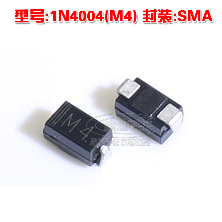 [USD 3.94] New 1N4004 SMA Silk Screen M4 SMD Rectifier Diode 1A 400V ...