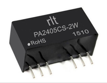 PA2405CS-2W DC-DC 宽电压9-36V输入 输出正负5V 隔离电源模块