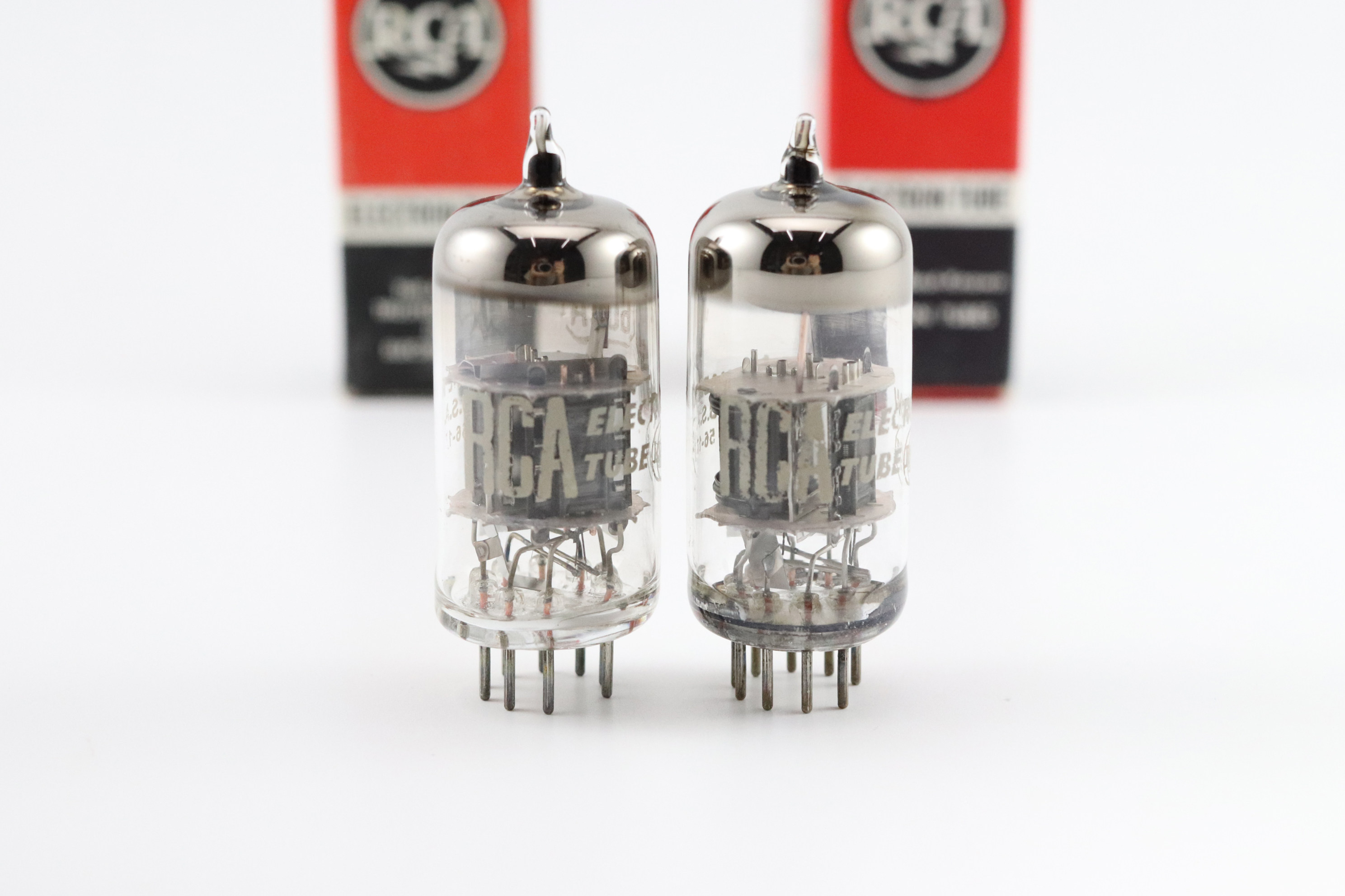 全新美国原盒RCA/喜万年SYLVANIA/GE/德律风根6U8A/ECF82带圆环黑屏/灰屏电子管 - 传世佳音 - 广州潮汕地区 - 胆艺 ...