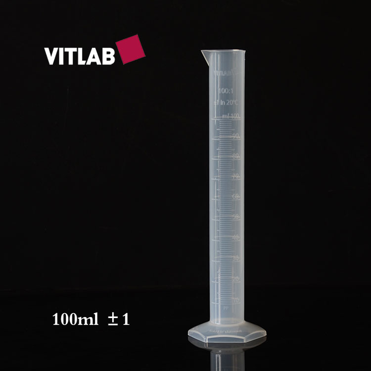 VITLAB塑料量筒10/25/50/100/250/500/1000ml进口PP量筒量杯刻度-阿里巴巴