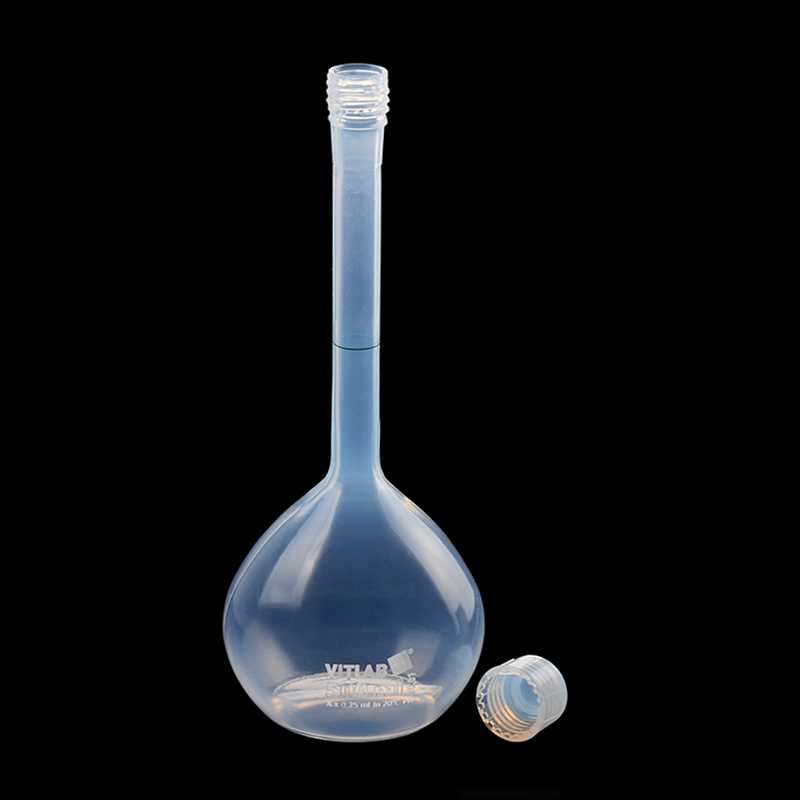 PFA容量瓶A级四氟塑料容量瓶透明50/100/250/500ml进口VITLAB现货-阿里巴巴