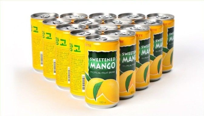 韩国Lotte乐天芒果汁饮料180g休闲网红零食喜铺婚庆生日礼包批发-阿里巴巴