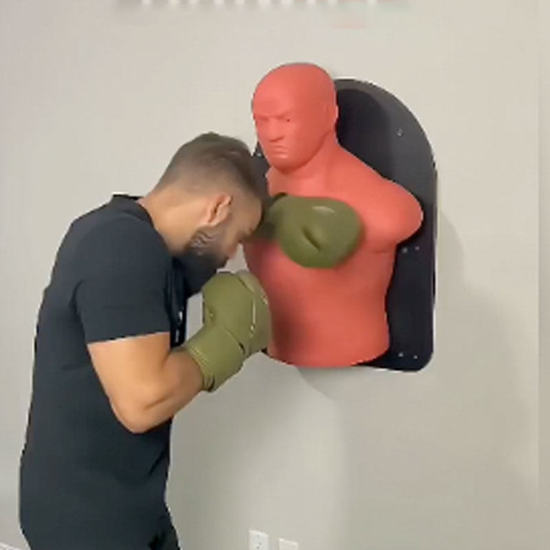 Wall mounted human boxing punching bag: 💪 You can also punch your flesh ...