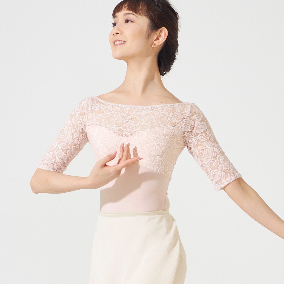 S-L 日本代购chacott freed伦敦系列nela联名樱花中袖体服0305：穿上就是樱花女神！-芭蕾舞服-淘宝好物网