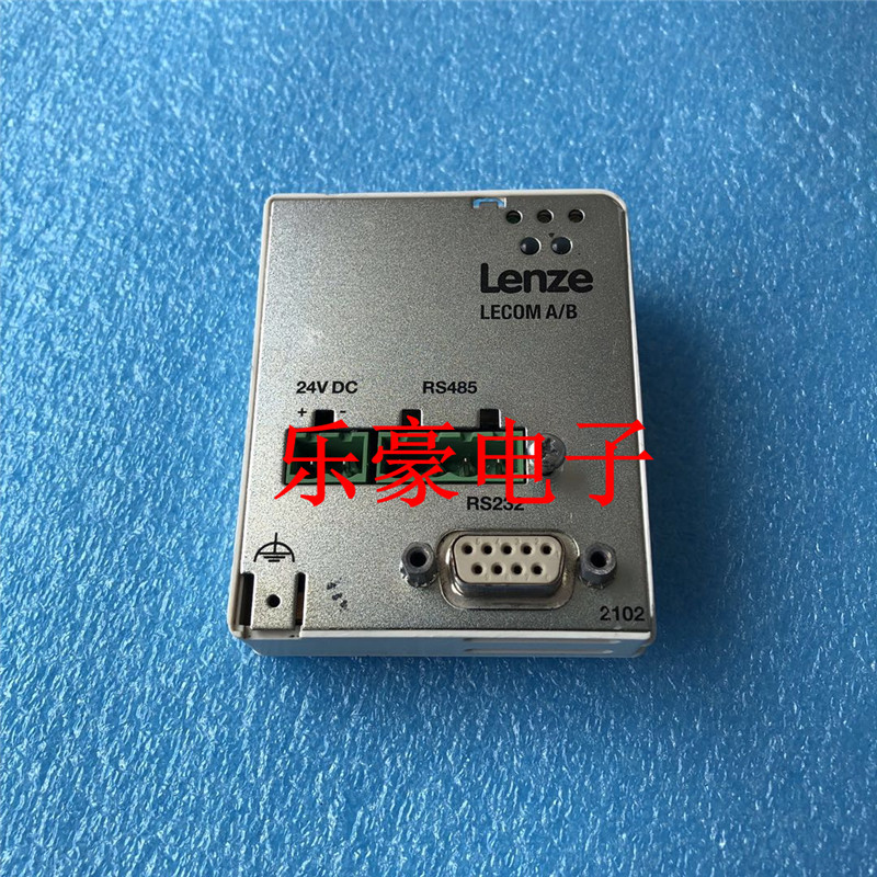 拆機Lenze倫茨變頻器lecom-A/B RS232接口模塊EMF2102IBCV001