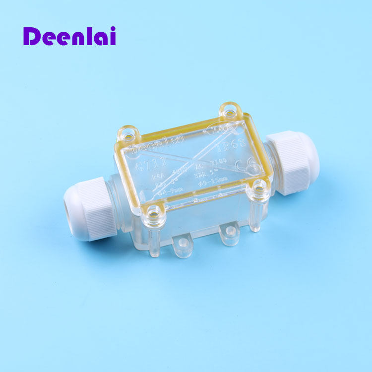 Supply Deenlai G711 mini two-way transparent IP68 waterproof rating waterproof junction box one ...