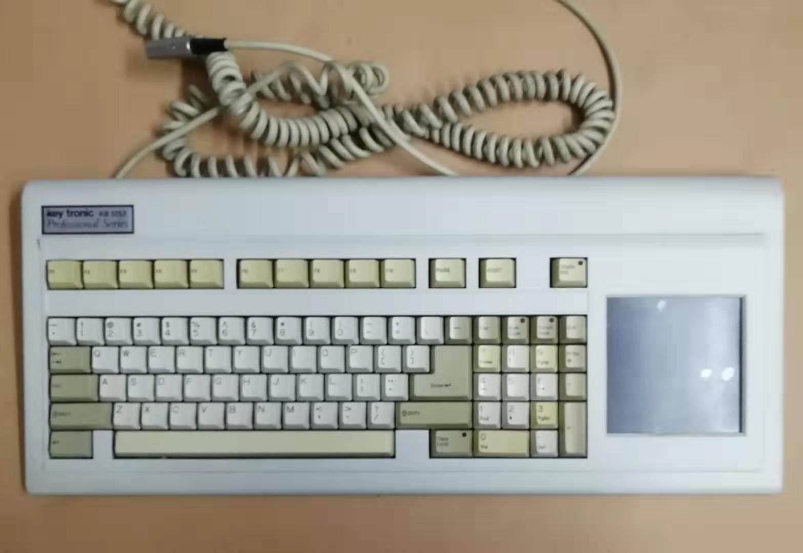 古董鍵盤 KEY TRONIC KB5153 雙色鍵帽 靜電電容鍵盤-Taobao
