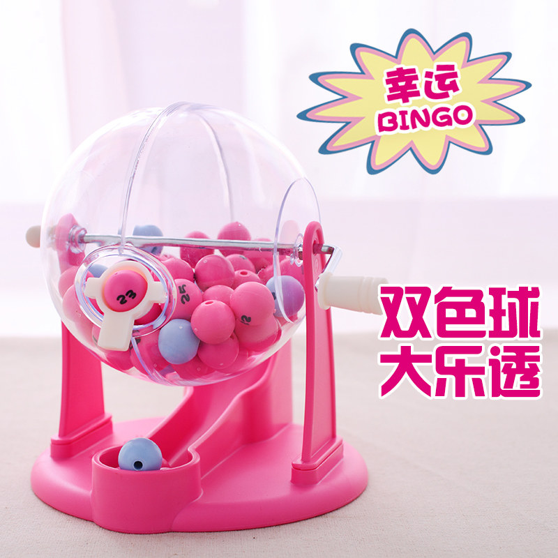 [USD 8.53] Double color ball machine Lottery machine Number selector ...