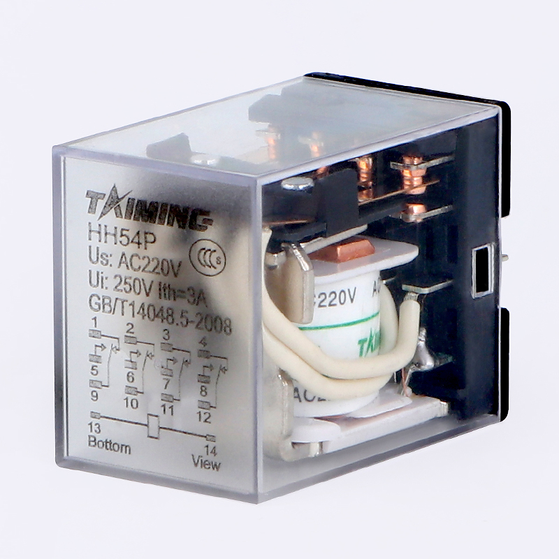 Taming small Intermediate electromagnetic relay hhh54p relay MY4J DC DC12V24VAC220V14 pin
