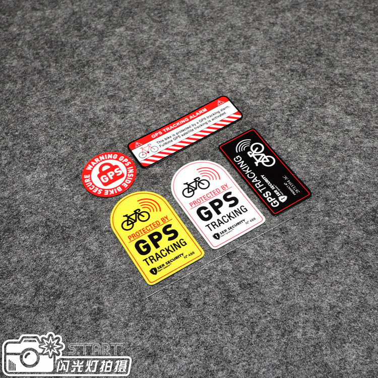 [USD 9.82] Personalized Creative Safety Stickers Bicycle Reflective ...