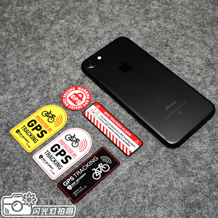 [USD 9.82] Personalized Creative Safety Stickers Bicycle Reflective ...