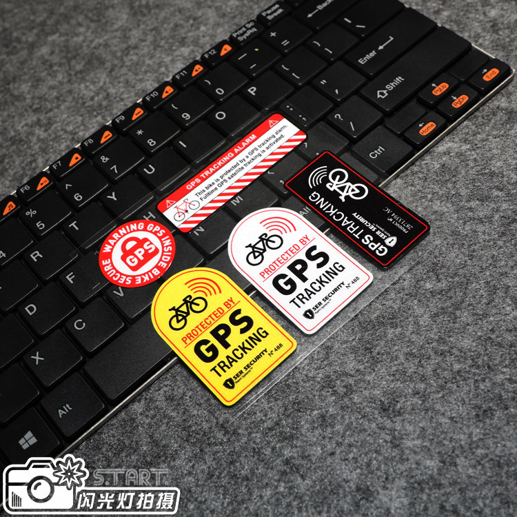 [USD 9.82] Personalized Creative Safety Stickers Bicycle Reflective ...