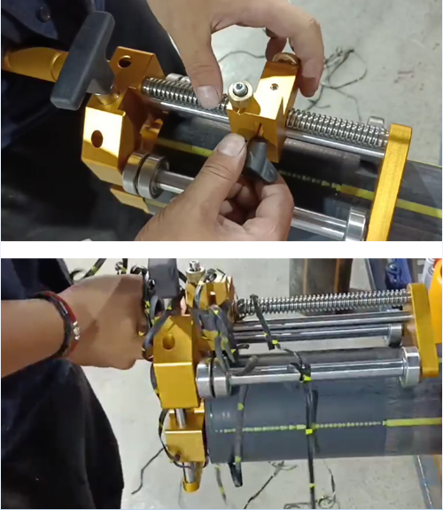 [USD 39.29] Volcker pe tube scraper 63-500 gas tube water pipe manually ...