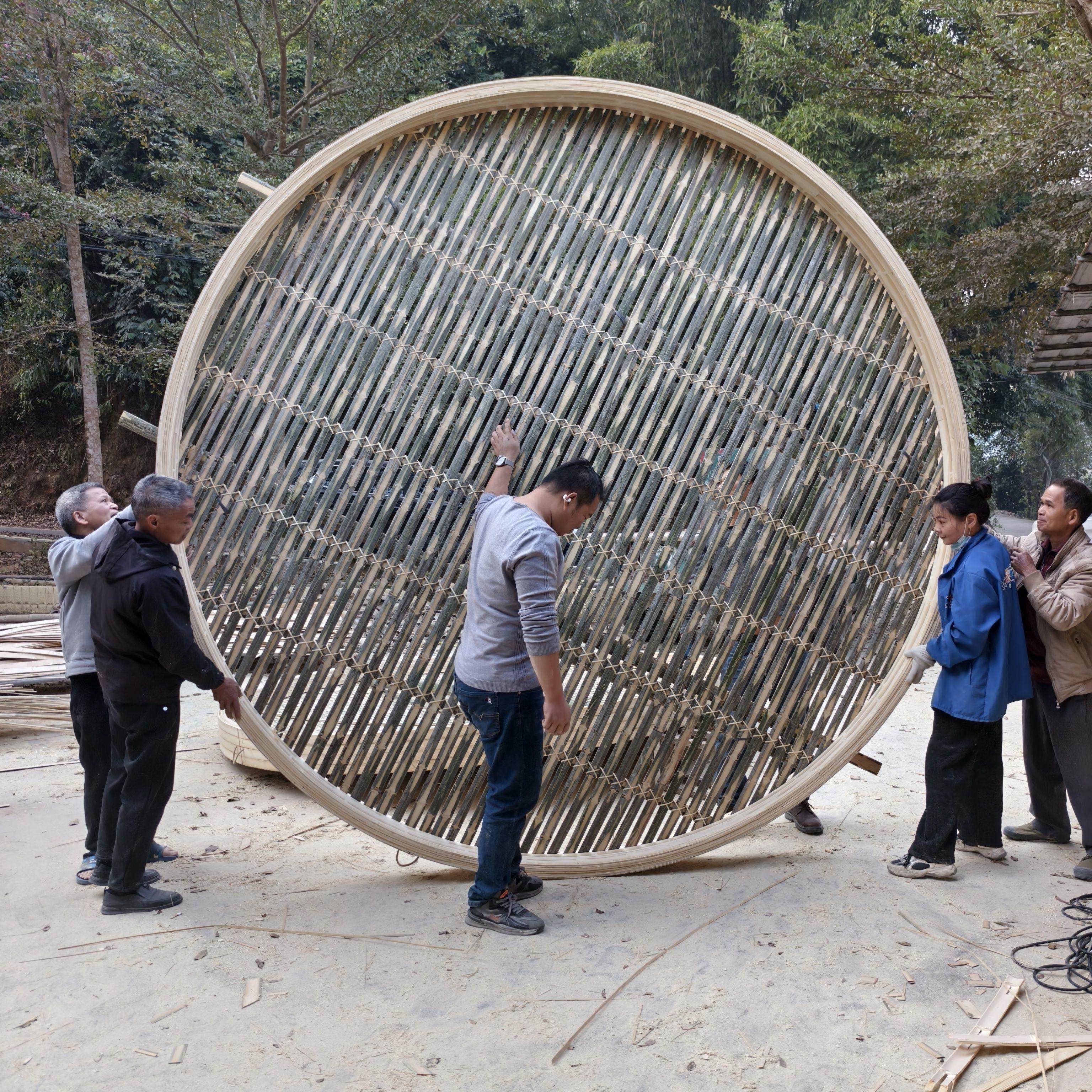 Large bamboo commercial steamer, large customized steamer | 60-180cm ...