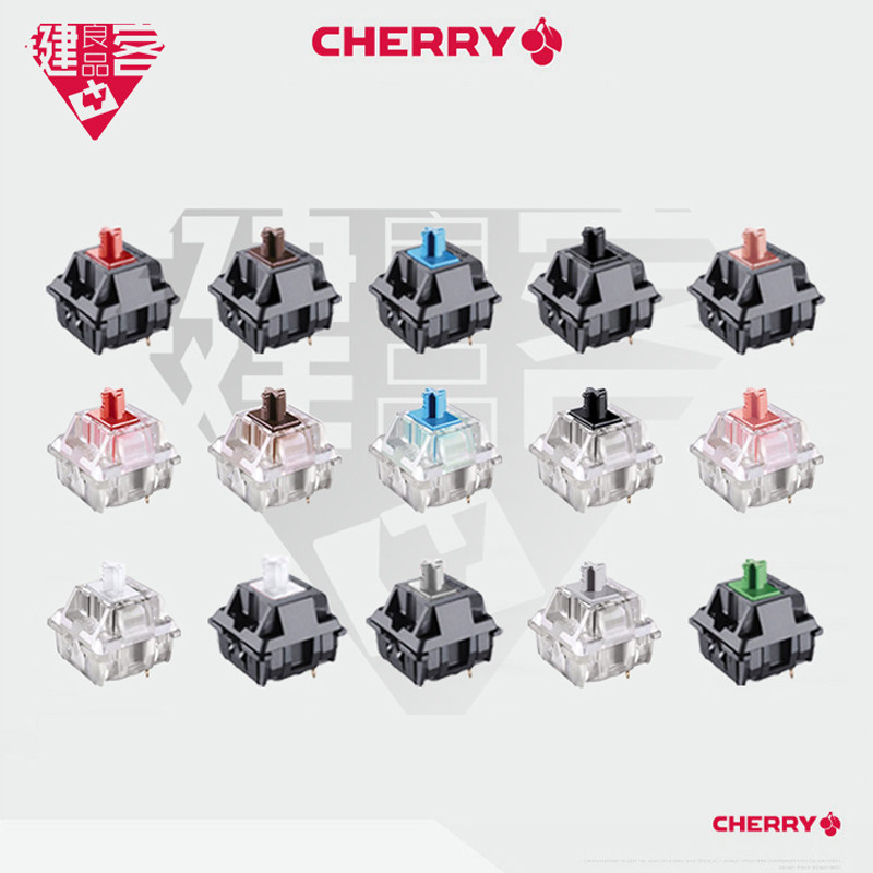 [USD 6.88] cherry axis switch cherry axis mechanical keyboard green ...