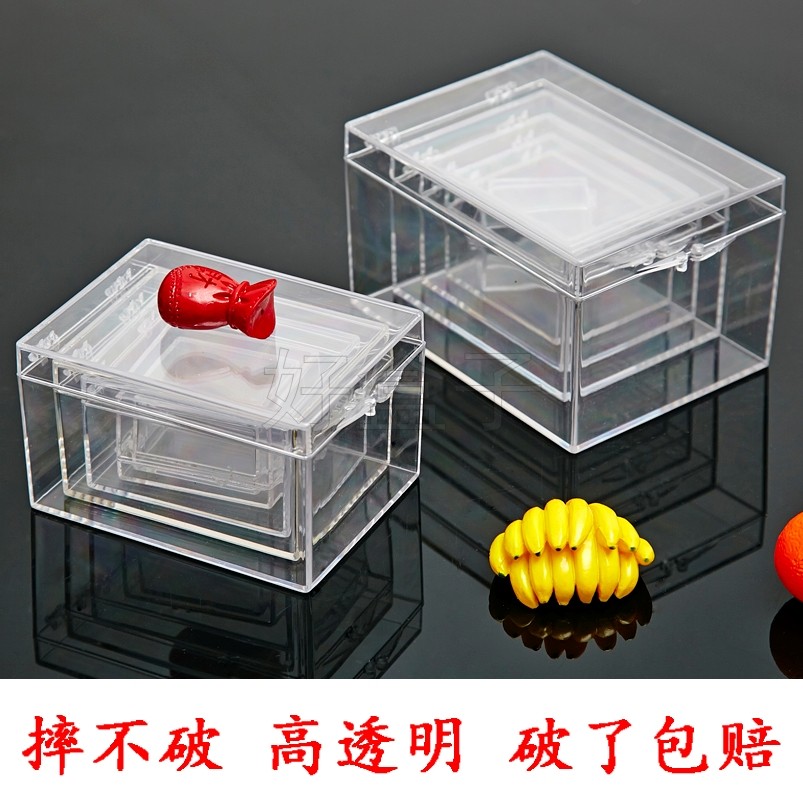 [USD 4.22] Unbreakable Transparent Box Rectangular PC Plastic Box ...
