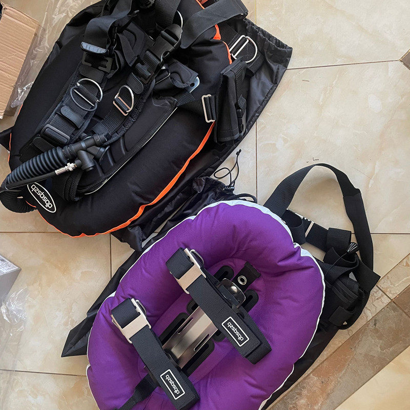 Dive into the deep blue, swim with peace of mind 🌊 Diving back-flap ...