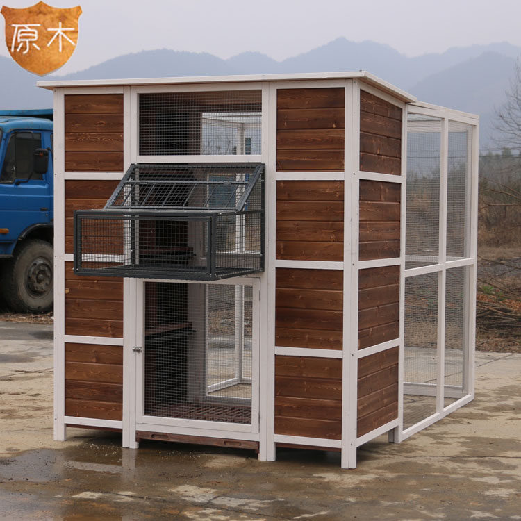 [USD 987.86] Outdoor large wooden loft pigeon breeding cage pigeon cage ...
