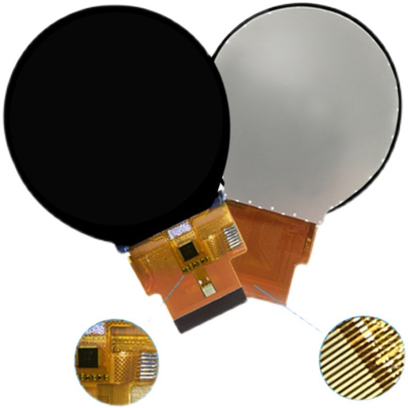 2.1寸圆形显示器oled屏幕480*480智能旋钮屏串口屏液晶显示屏彩屏