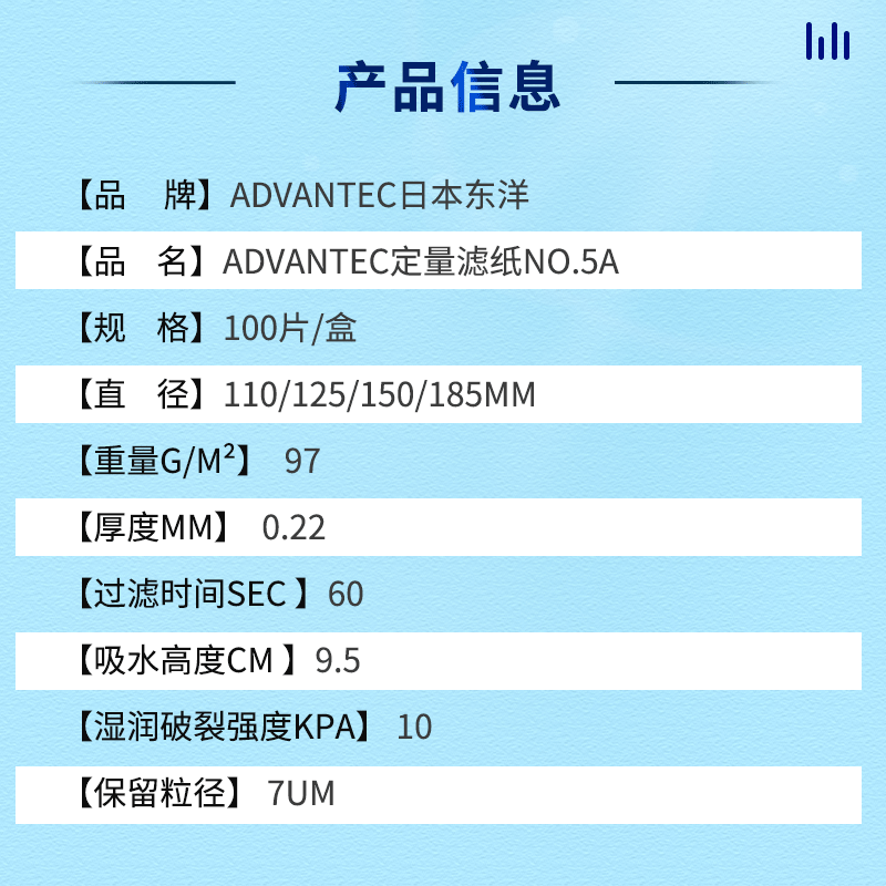 ADVANTEC NO.5A快速定量滤纸，实验室里的隐形英雄🔍-滤纸-淘宝好物网
