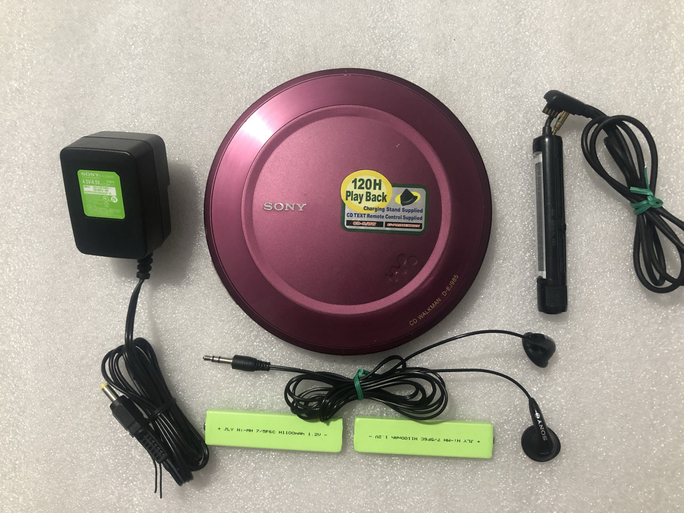 复古风潮来袭！索尼D-EJ985 CD随身听，你的青春记忆是否被唤醒？-CD随身听-淘宝好物网