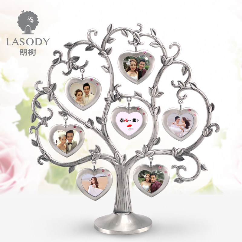 [USD 49.60] LASODY family tree photo tree photo frame set to send ...
