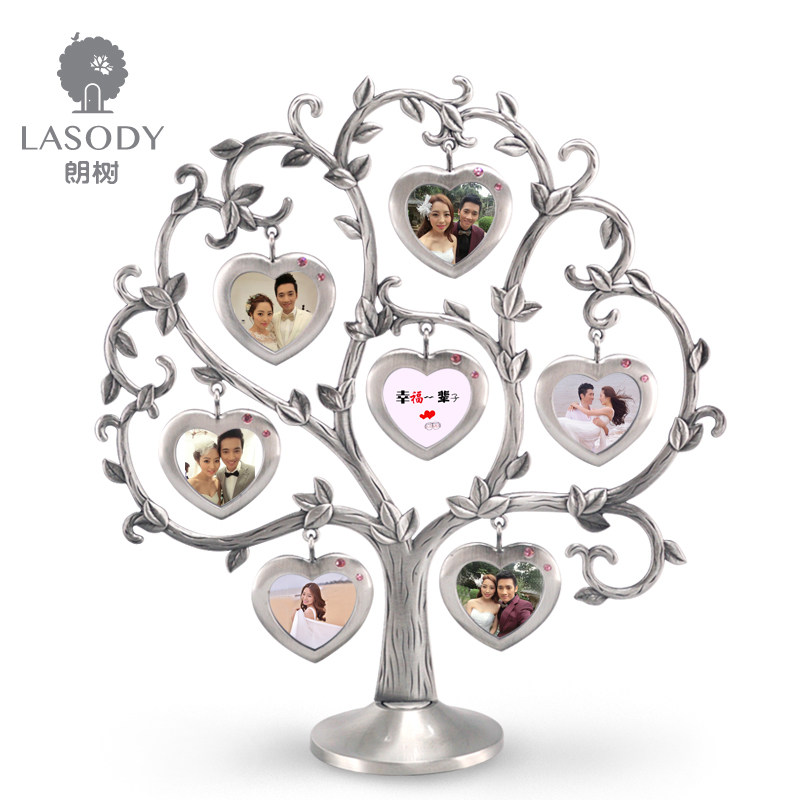 [USD 49.60] LASODY family tree photo tree photo frame set to send ...
