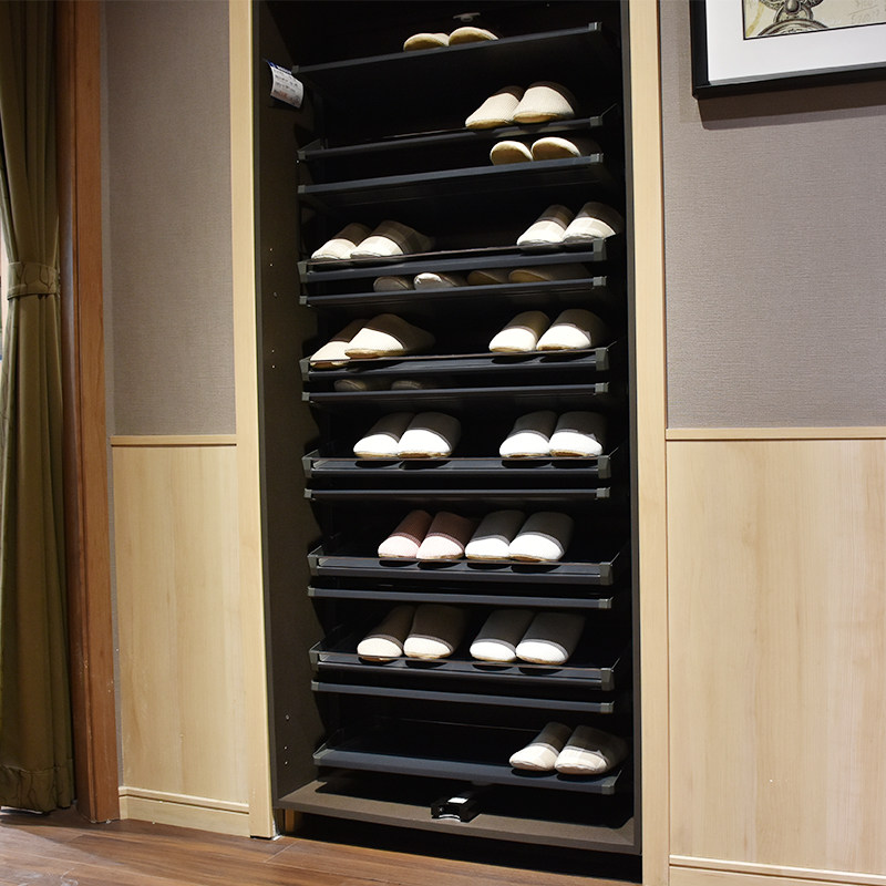 Panasonic rotary shoe storage rack DVXZXJ0800A storage rack 14 layers ...