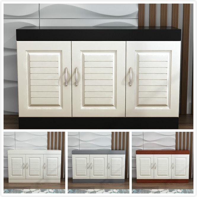 [USD 80.54] Fish tank cabinet solid wood bottom cabinet locker fish ...