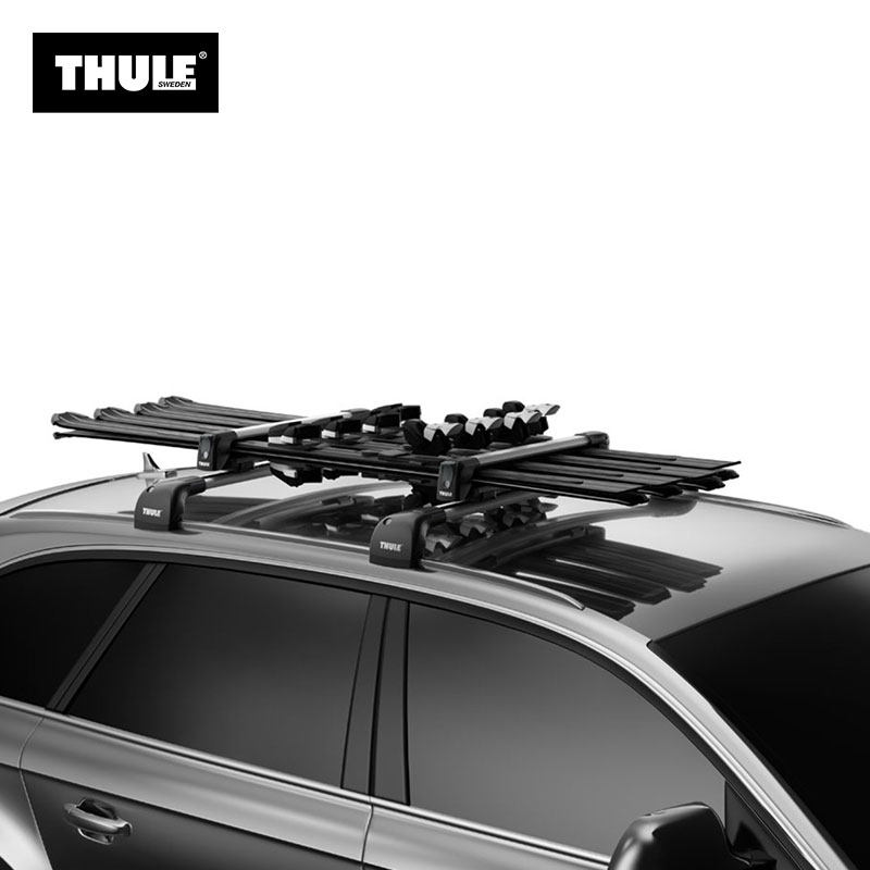 THULE 拓乐 Thule SnowPack 车顶架雪橇和滑雪板托架为何如此受欢迎？-车顶滑雪板架-淘宝好物网