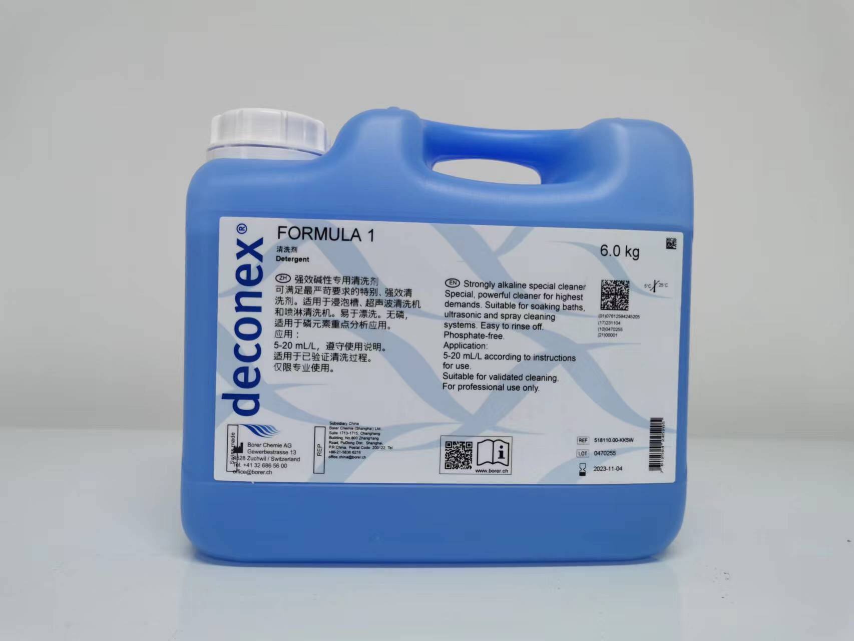 Borer deconex FORMULA 1强效碱性清洗剂 518110.00-KK5W