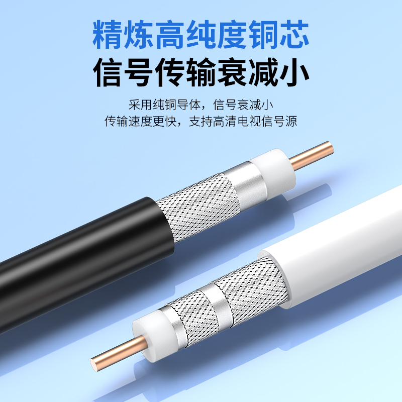 SYWV-75-7无氧铜芯数字高清有线电视线：户外信号传输的守护神，揭秘RG11同轴线的秘密-视频线-淘宝百科网