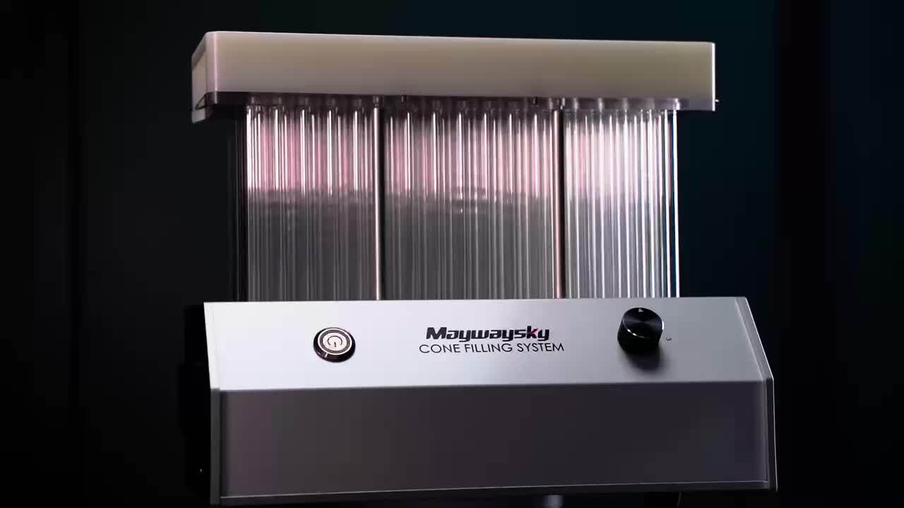 Maywaysky 100pcs Cone Filling Machine King Size 84mm/98mm/110mm Cone ...