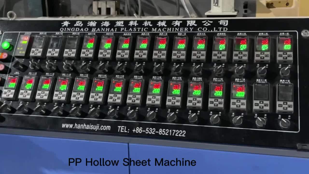 Pp Pe Packaging Corrugated Flute Hollow Cross Section Plate Sheet Board ...