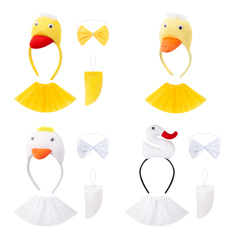 🌟 Children's day essential: adorable little yellow duck headband set ...