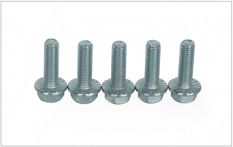 【六角头法兰螺栓】8.8级GB5789法兰螺栓 镀蓝白锌六角头法兰螺栓-阿里巴巴