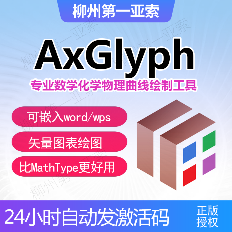 亚索丨AxGlyph AxMath注册激活码密钥几何绘图软件图形画板矢量曲
