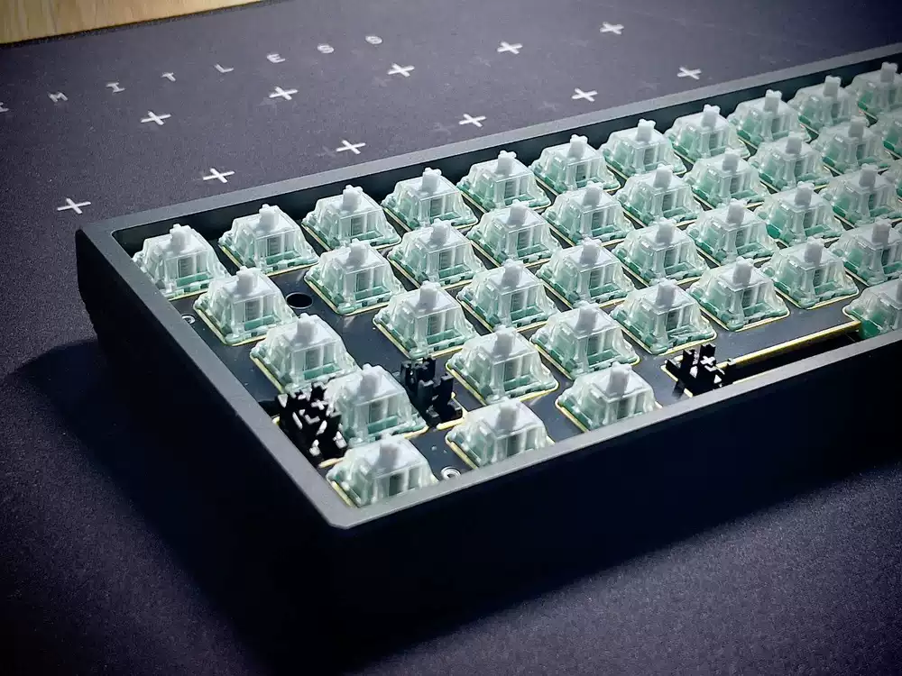 Wooting磁轴机械键盘 M6Pro+三模键盘PCB 客制化磁轴键盘开发套件