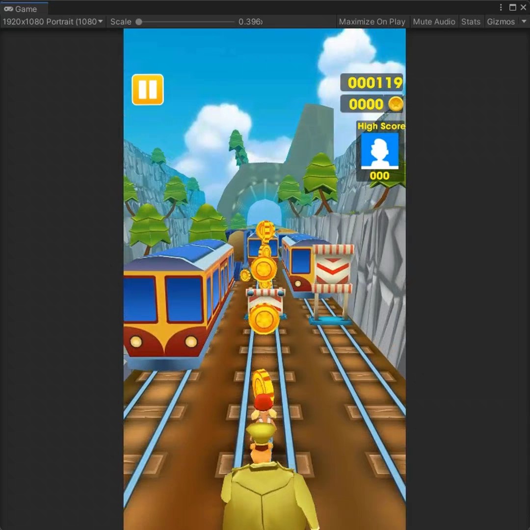 Unity Subway Surf 3D 地铁跑酷冲冲冲 游戏源码如何打造高转化休闲玩法？_修改器_淘宝游戏网