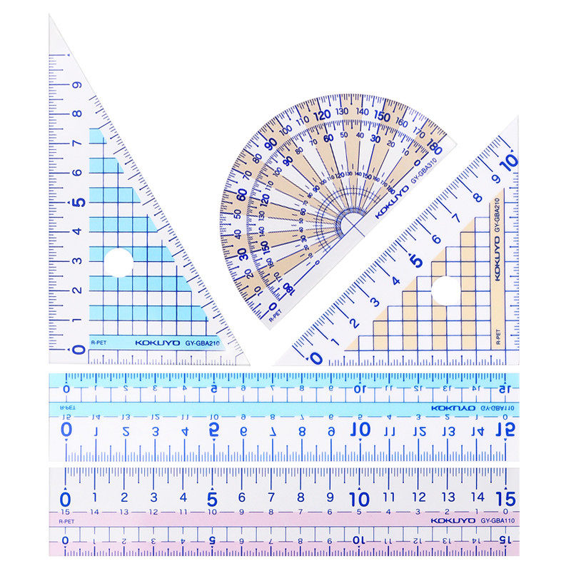 [USD 5.57] Japan KOKUYO national reputation ruler set student ...