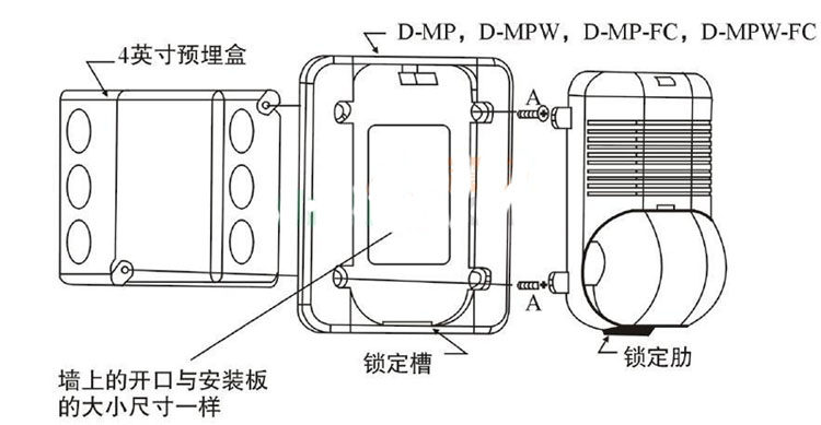 SYSTEM SENSOR盛赛尔 声光报警器P900非编码 24V-阿里巴巴