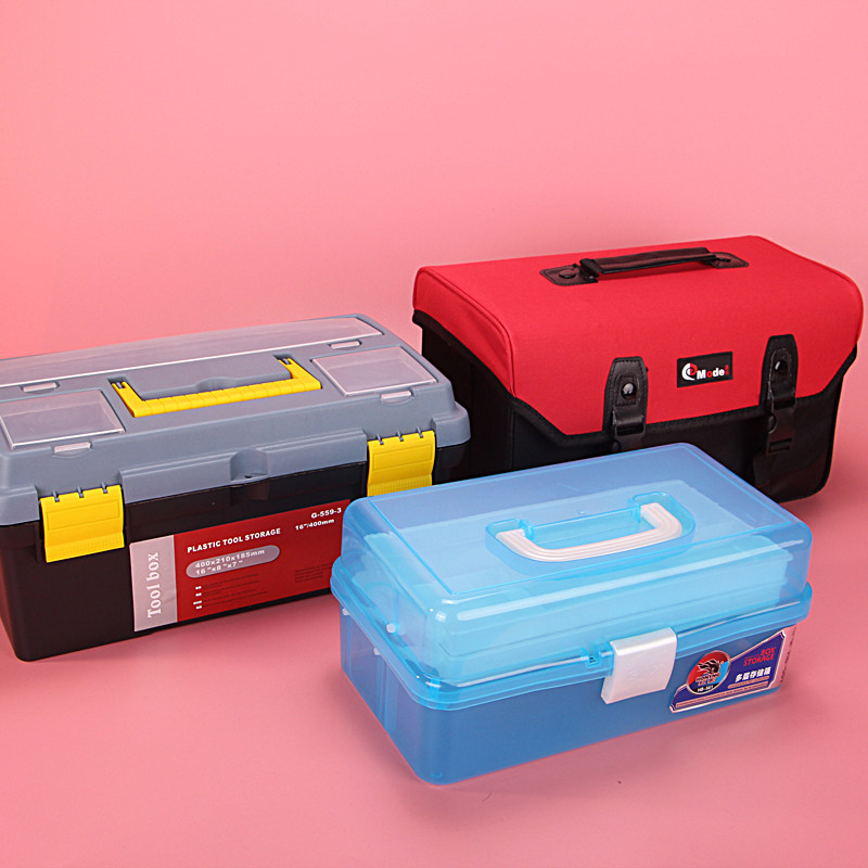 Water Powder Paint Plastic Toolbox Canvas Fine Art Painting Box ...