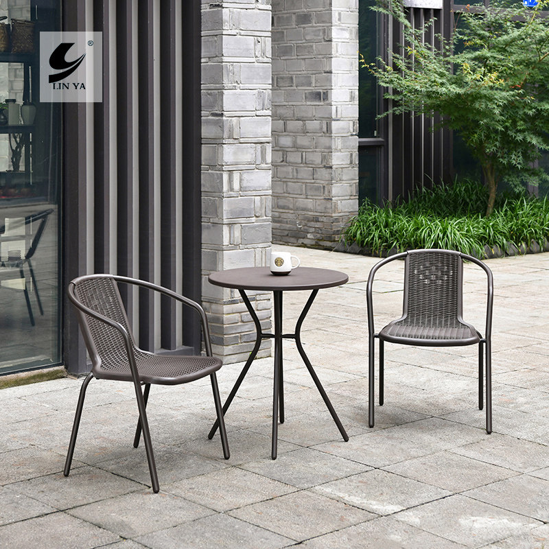 [USD 180.42] Linya Outdoor Table Chair Garden Leisure Chair courtyard ...
