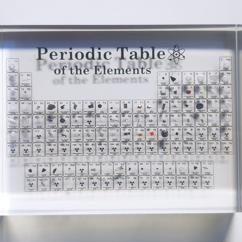 [USD 62.56] Chemical element periodic table physical mosaic resin ...