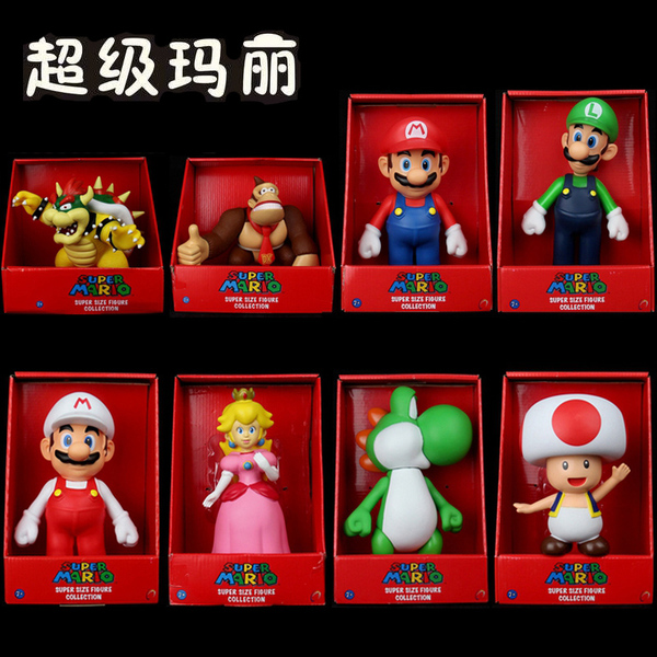 Super mario mario luigi brothers ornament kuba yoshi gorilla poisonous ...