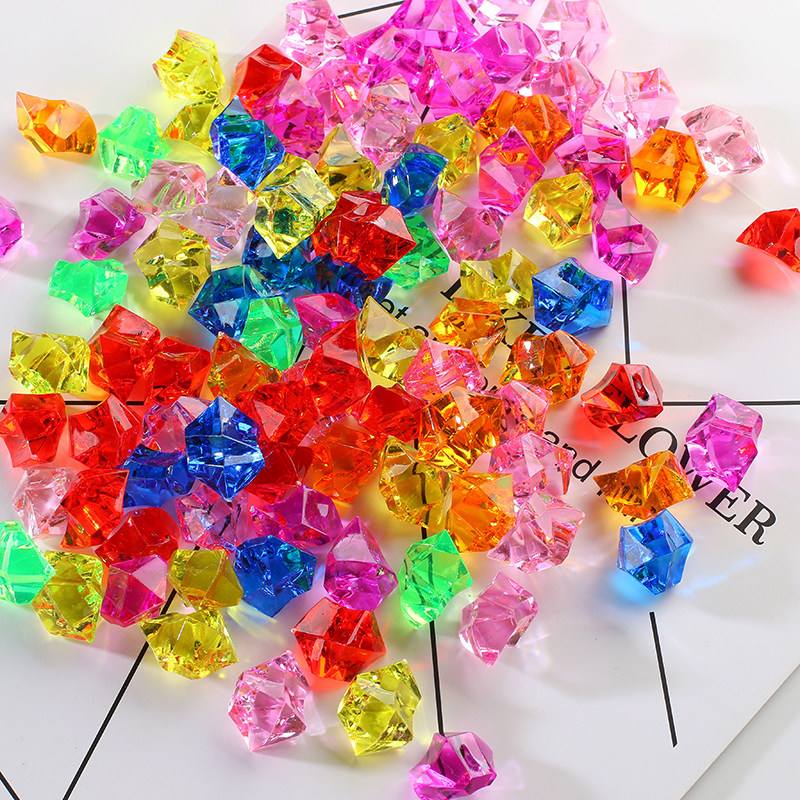 Children's crystal gem toy Crystal Diamond grain Princess gem amblyopia ...